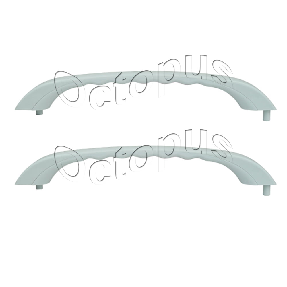2 Pack WB15X335 NEW White Door Handle Fits GE Microwave PS232260 ...