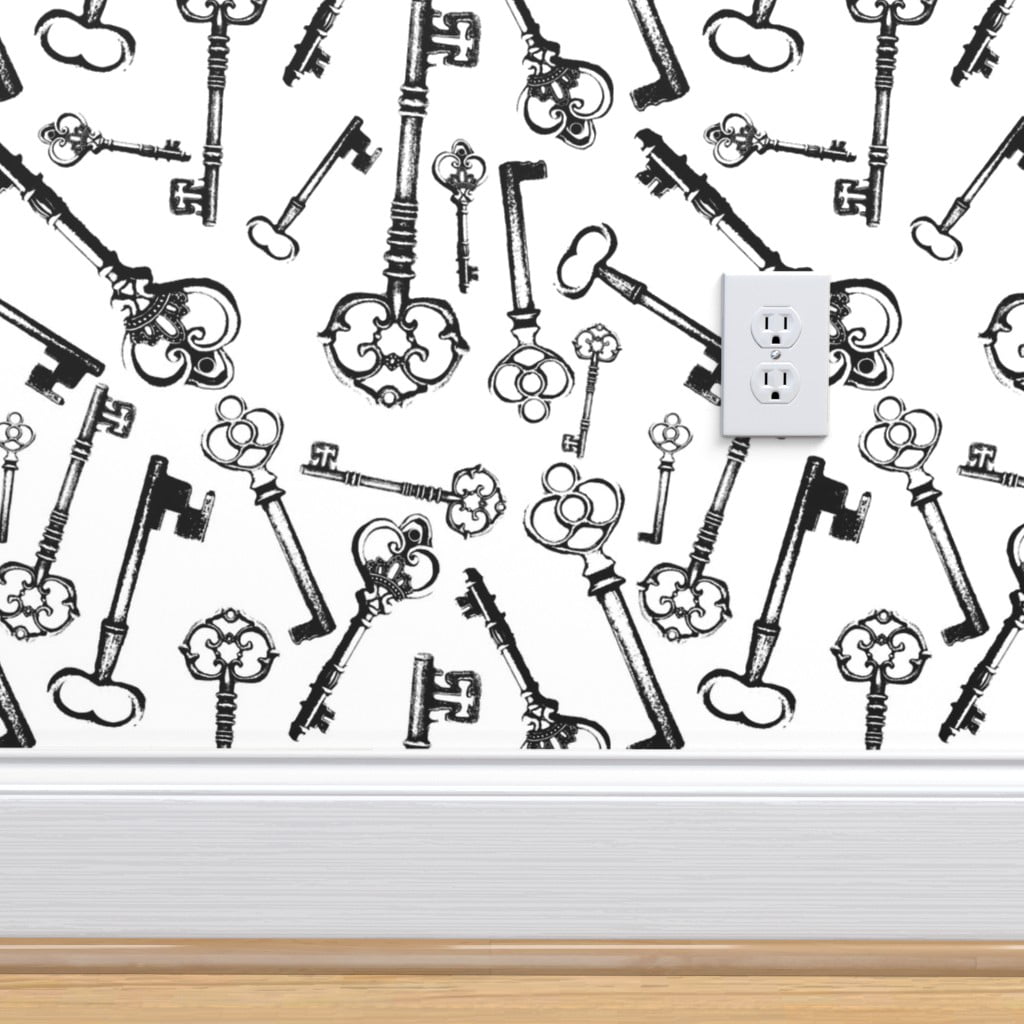 Antique Keys Wallpaper