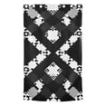 Black White Gray Pixel Pattern Curtain Light Filtering Thermal ...
