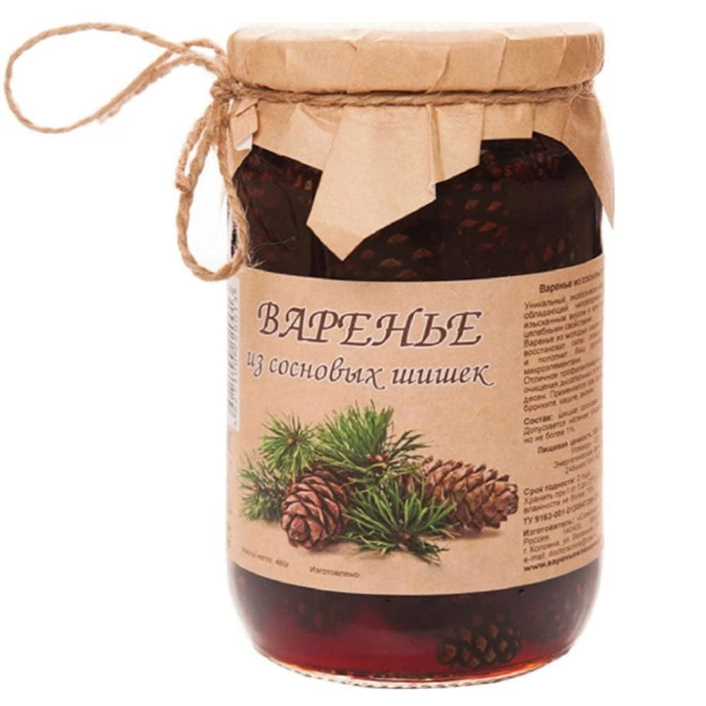 Pine Cones Jam Preserves with Baby Pine Cones 480g/ 16.93 oz by ...