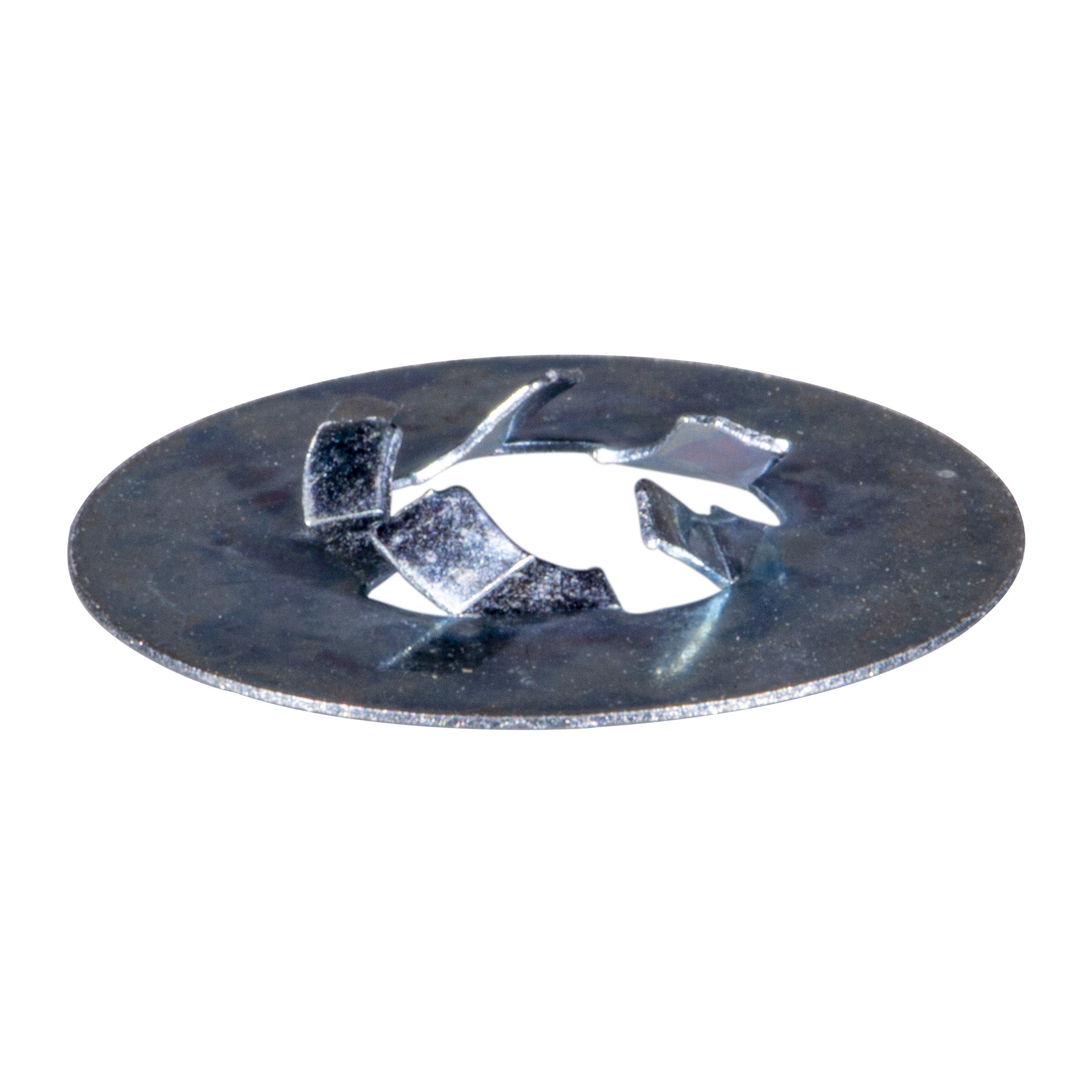 6mm x 17mm Zinc Plated Steel Push Nut Bolt Retainers (15 pcs ...