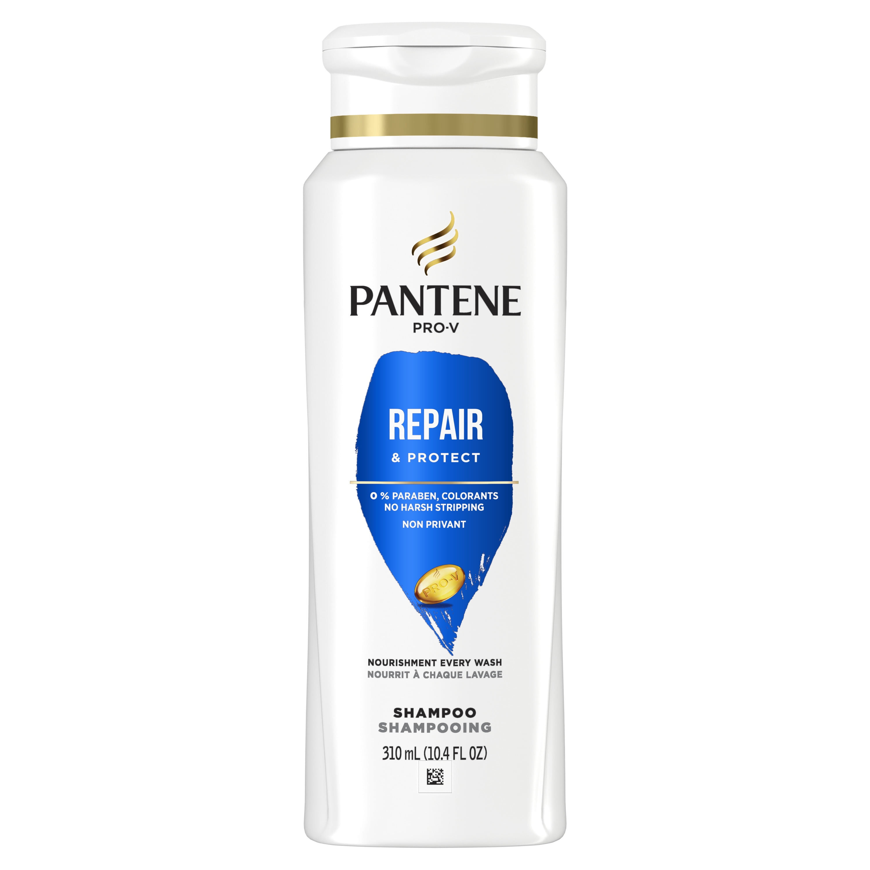Pantene Pro-V Repair & Protect Shampoo, All Hair Types, 10.4 fl oz ...
