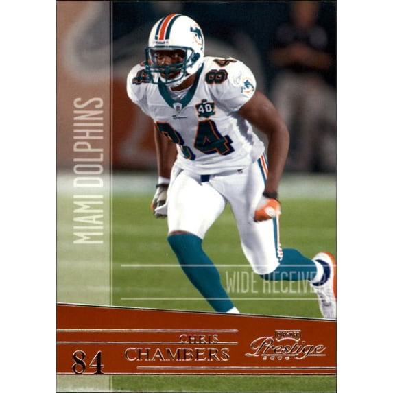 2006 Playoff Prestige #81 Chris Chambers NFL Football Trading Card ...