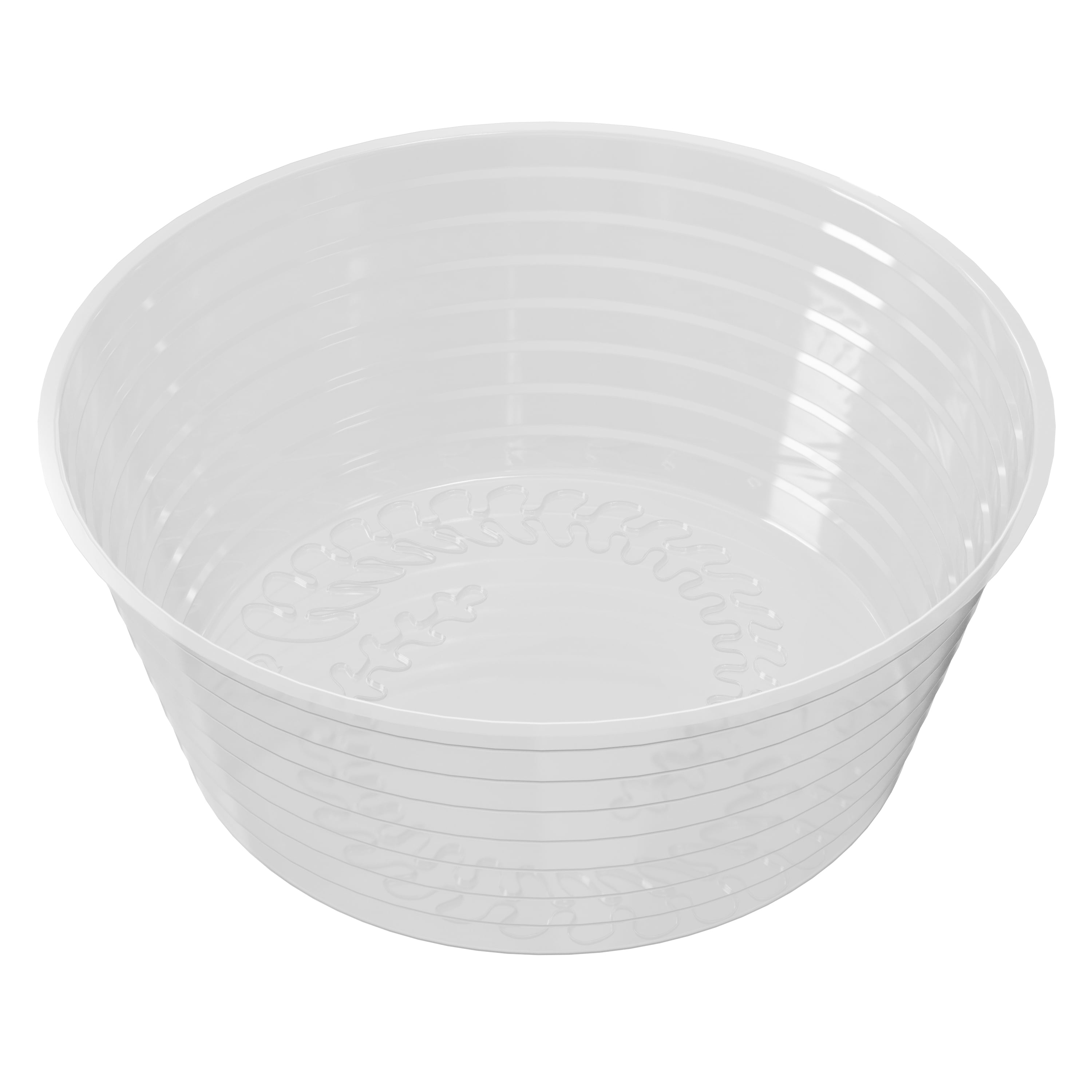MAINSTAYS Deep Lightweight 10 inch Clear Plant Saucer - Single Piece ...