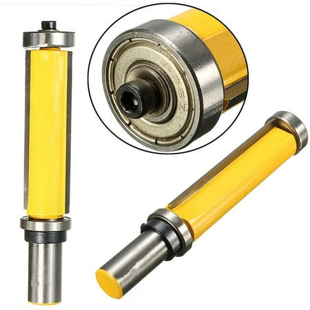 Router Bit 1/2" Shank Wood Top Bottom Bearing 2-1/2" Cut | Walmart Canada