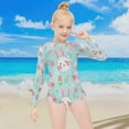 BZSMCE Swimwear Rabbit For Long Sleeve One-Piece Swimsuit UPF 50 And UV ...
