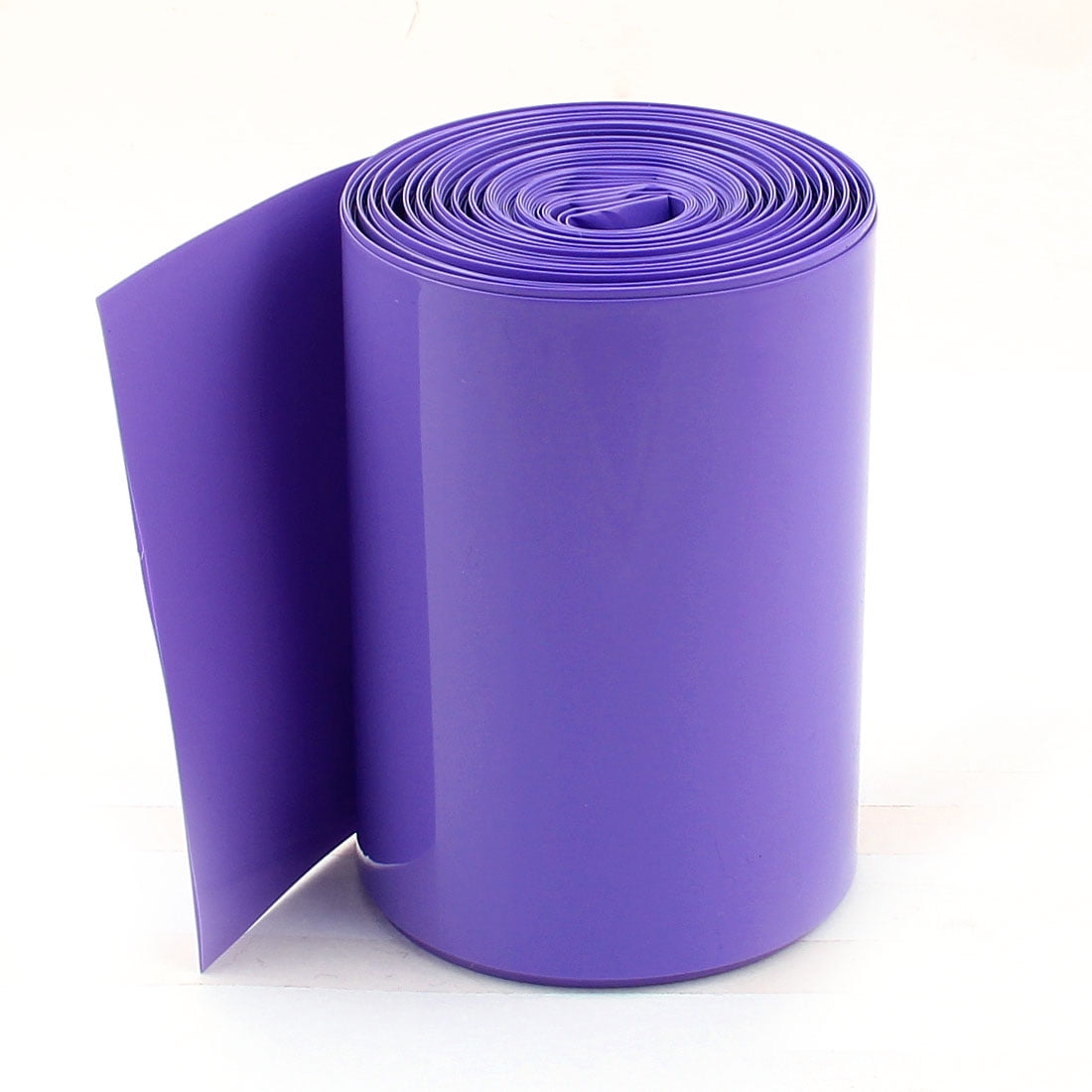 10m 33ft Purple PVC Heat Shrink Tubing Wrap 85mm/55mm for 18650 Battery ...