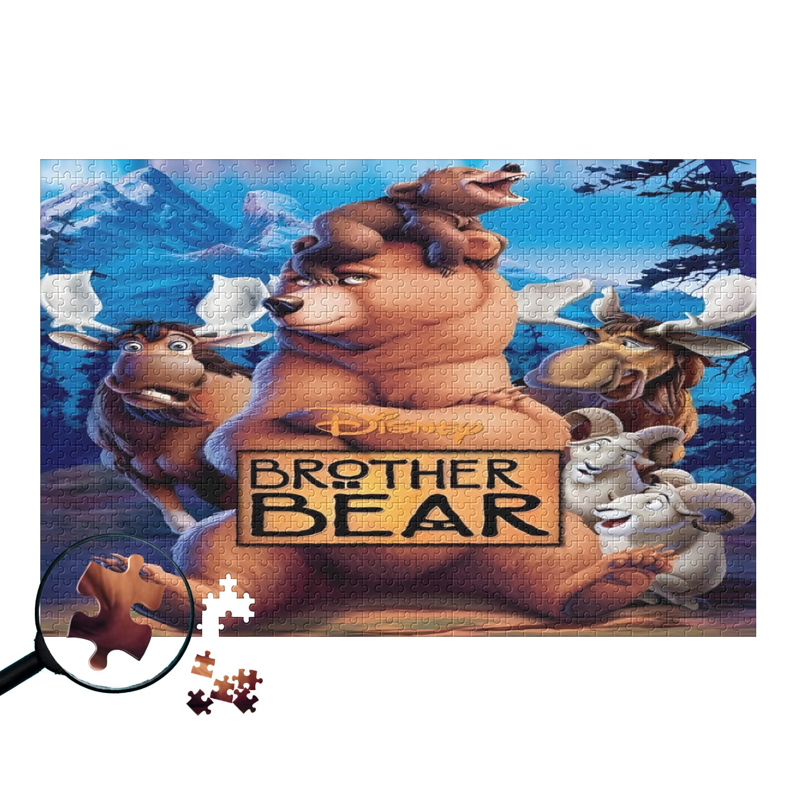 Click here for Damony Brother Bear Wooden Jigsaw Puzzle.300 Piece... prices