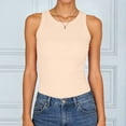 Ccpelsie Women Going Out Summer Tank Tops Spring Casual Basic Cute ...