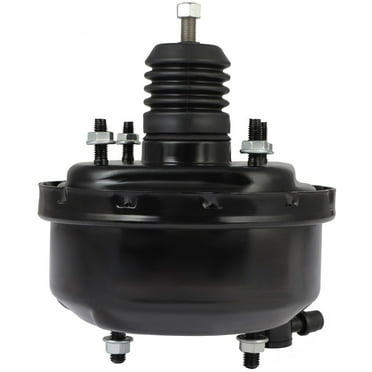 7-Inch Brake Booster Master Cylinder Combo, 1" Bore, Zinc-Plated Steel ...