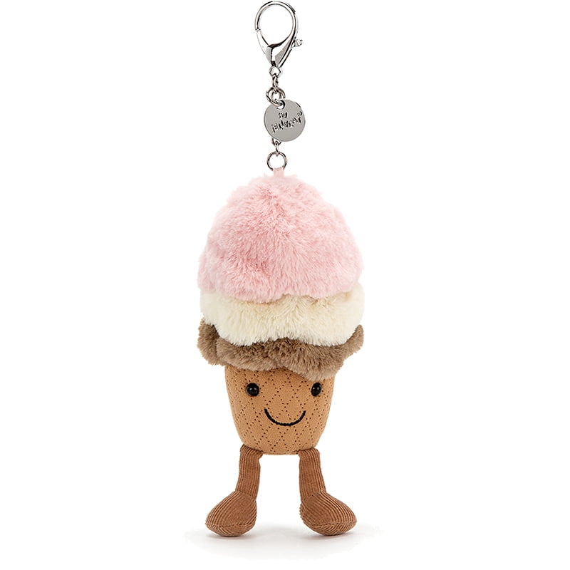 Click here for Jellycat Amuseables Ice Cream Bag Charm  5.9 Inche... prices