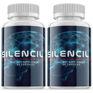 (1 Pack) Silencil for Tinnitus Supplement Pills, Premium White Color ...