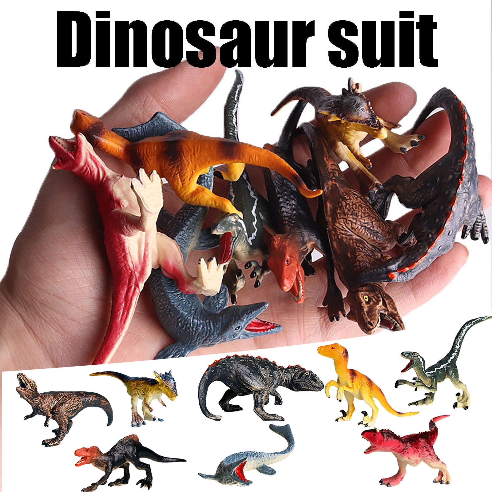 Click here for Pisexur Dinosaur Toys For Kids 3-5 8pcs Behemoth D... prices