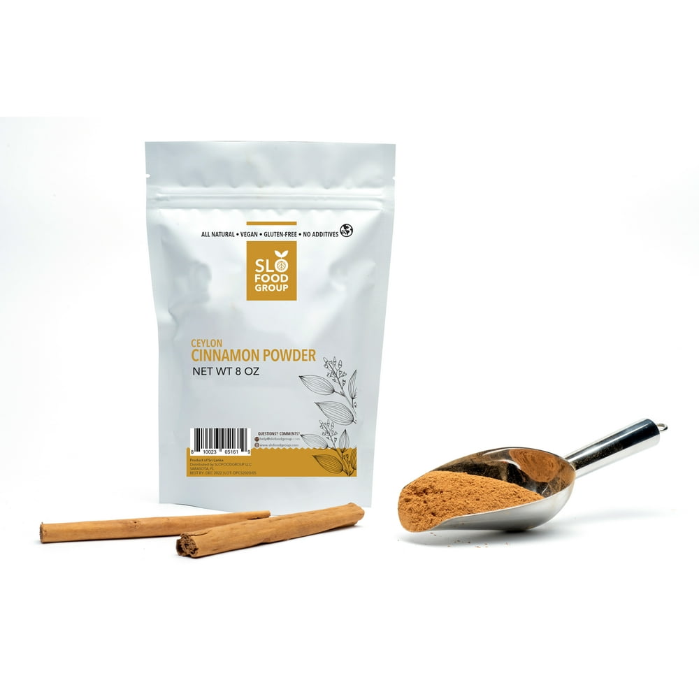 Slofoodgroup Ceylon Cinnamon Powder - Cinnamon Spice - 8oz - Walmart ...