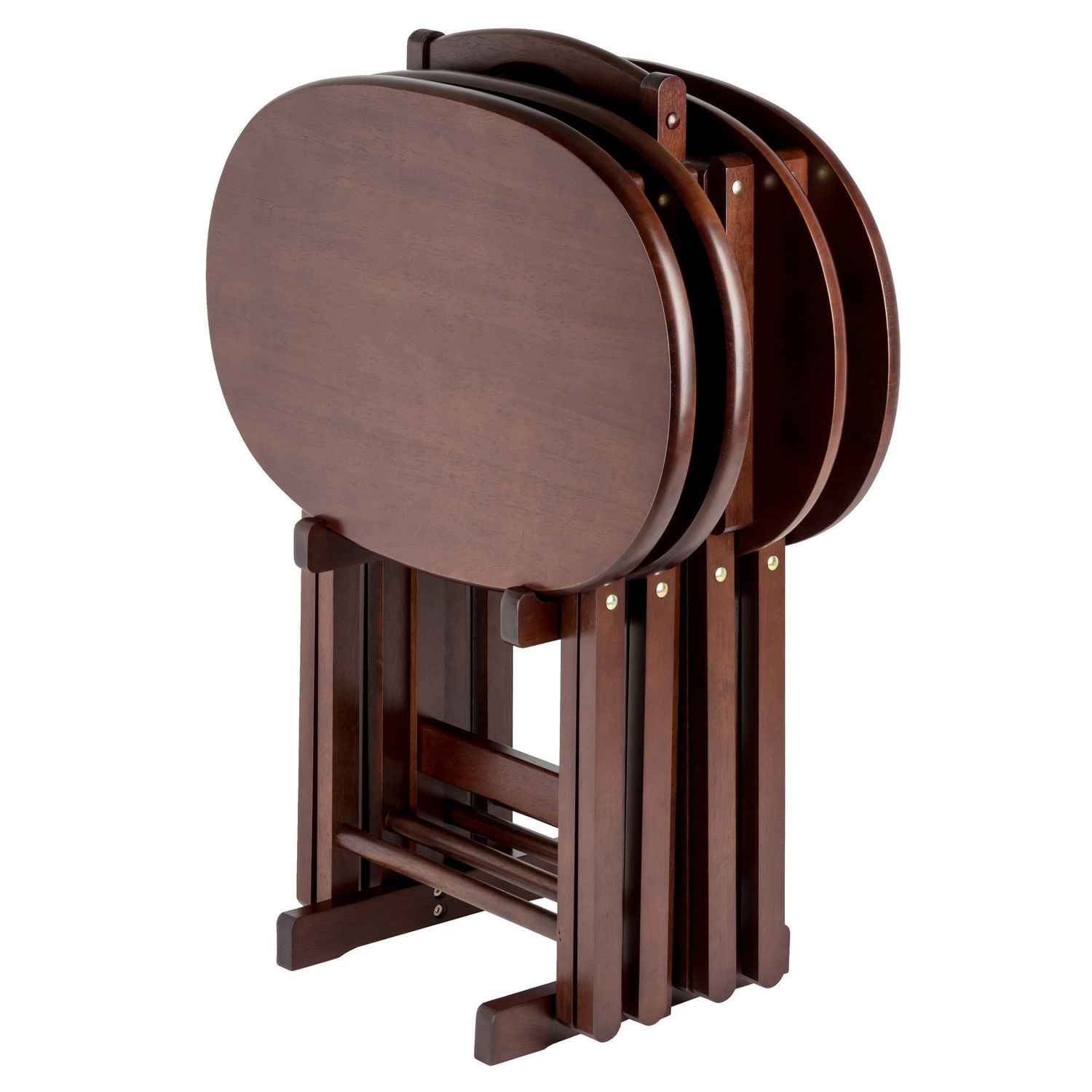 Click here for Winsome Nathan 5-Pc Snack Table Set Cappuccino 23.... prices