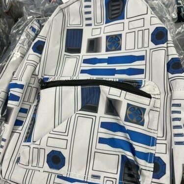 Star Wars R2-D2 Droid Allover Print Large Backpack 16” Official ...