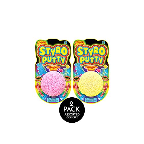 Styro Putty Fun Packs - Create Your own Styro Shapes (assorted colors ...