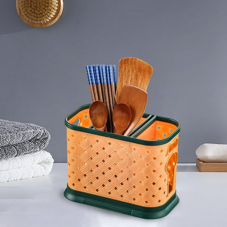 Yellow Kitchen Utensil Holder