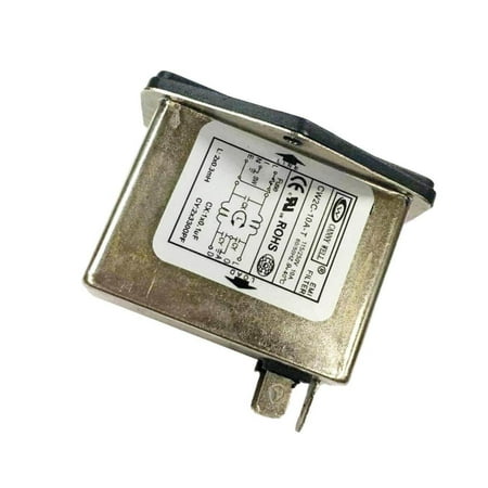 facefd EMI RFI Filter AC 250V 10A CW2C-10A-T Suppressor Power Line ...