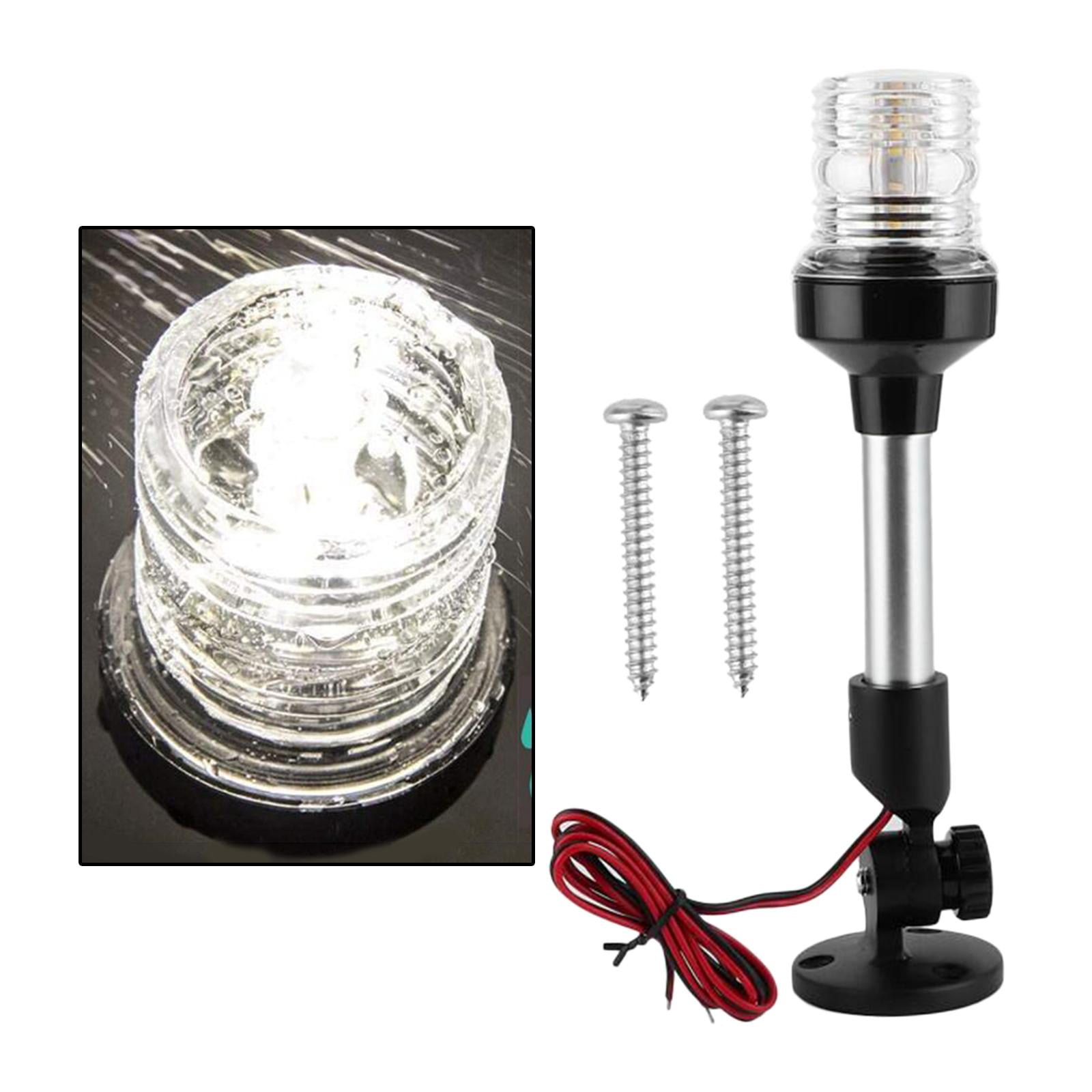 LED Boat Light-2 Mile Visibility Fixed Mount Stern Anchor Light for ...