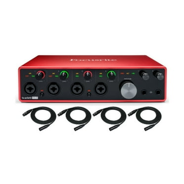 Focusrite Scarlett 18i8 3rd Gen 18x8 USB Audio Interface with XLR and ...