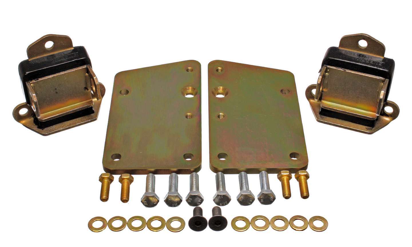 LS1 Engine Conversion Mounts Short/Wide Zinc - Walmart.com
