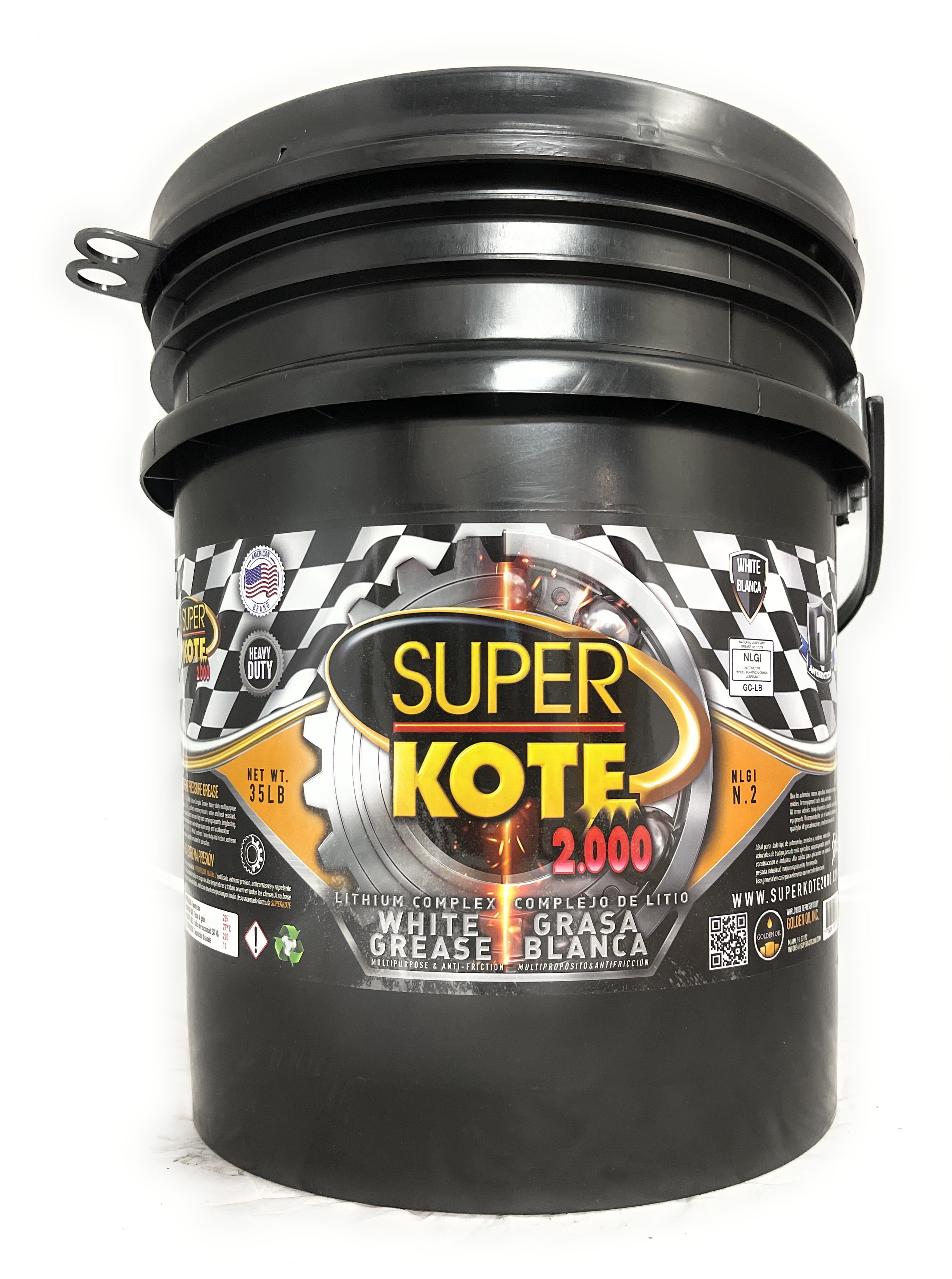 Grease Superkote 2000 Multipurpose / Lithium Complex / Lubricant /EP ...