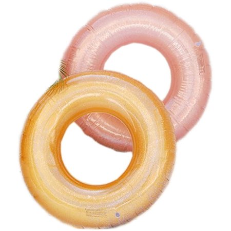 KCSD Inflatable Swimming Ring Translucent,Pool Floats Adult,Lake Float ...