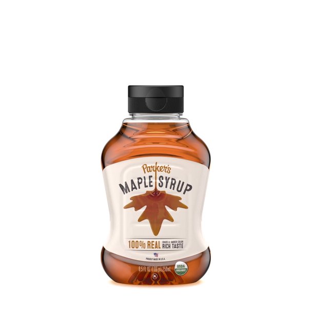 Parker's Real Maple, Organic Maple Syrup, 8.5 Fl Oz - Walmart.com