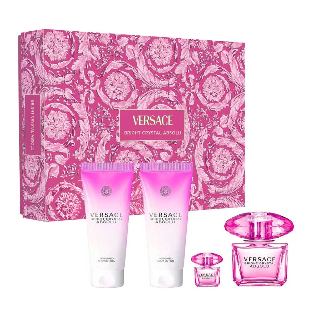 ESTUCHE Versace Bright Crystal Absolu 4pzs Dama | Bodega Aurrera en línea
