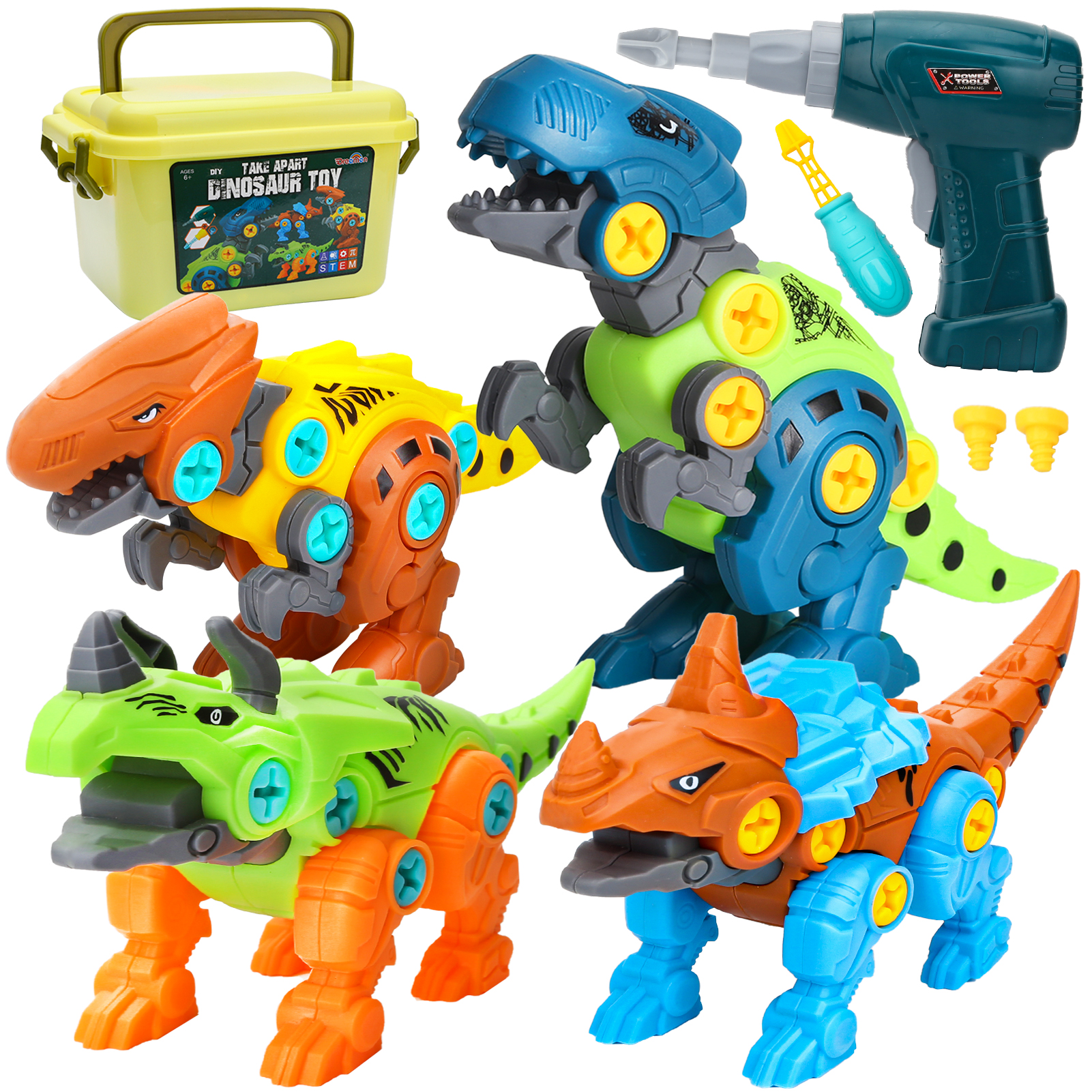 Dreamon Take Apart Dinosaur Toys For Kids Age 5 7 Year Old Gifts Set Dreamon Take Apart Dinosaur Toys For Kids Age 5 7 Year Old Gifts Set