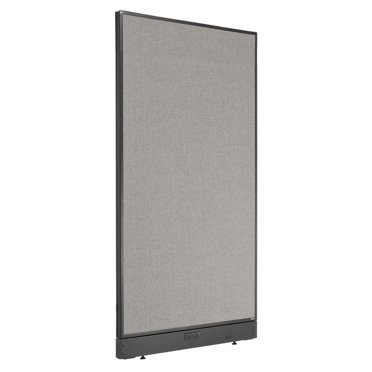 Global Industrial 695790MWGY Interion Mobile Office Partition Panel ...