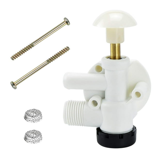 Funmit 385314349 RV Water Valve Kit Replacement for Sealand & Vacuflush ...