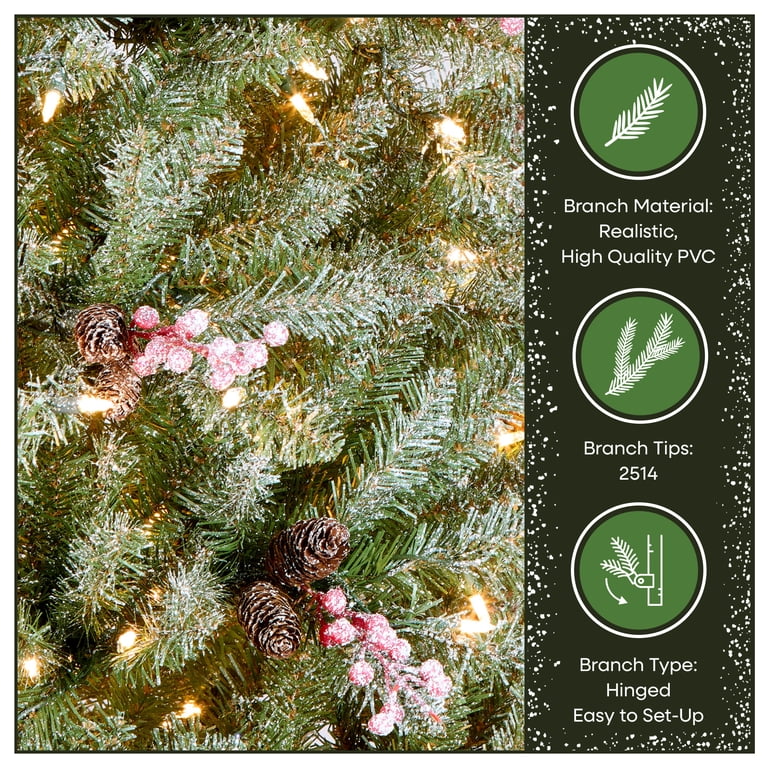 Pre Lit Dunhill Fir Artificial Christmas Tree