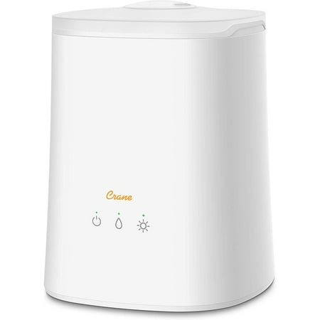 Crane Diffuser and Top Fill Ultrasonic Air Humidifiers for Bedroom and ...