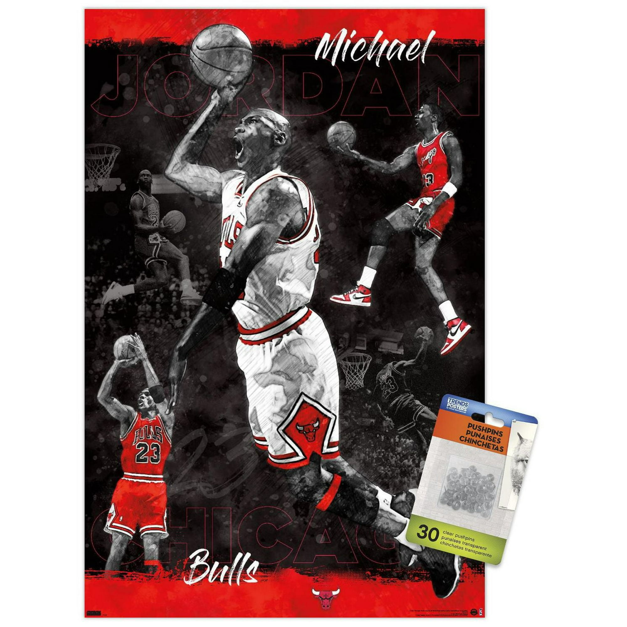 Click here for Trends International Michael Jordan - Sketch Wall... prices