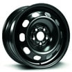 RTX 15x6 Black Steel Wheel 5x4.5 (45mm), Steel Wheels, Load Range 625kg ...