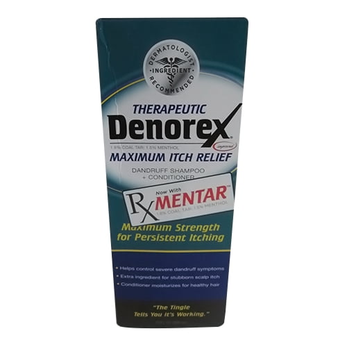 Denorex Therapeutic Maximum Itch Relief Dandruff Shampoo Plus ...