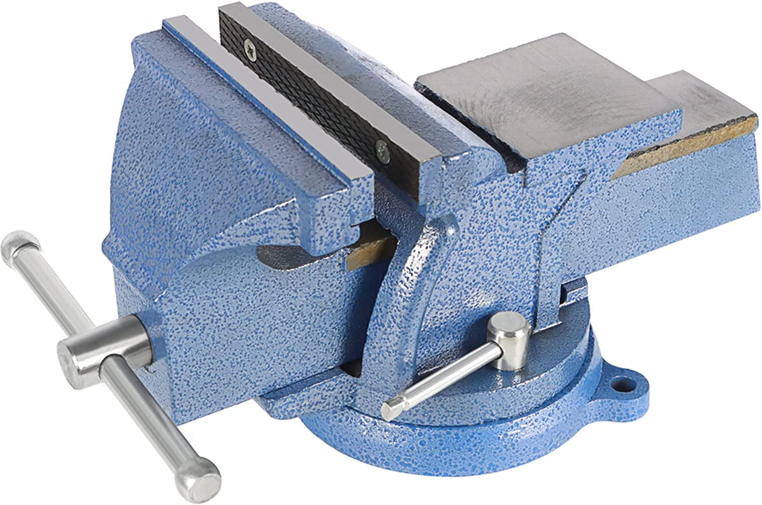 waltyotur 360 Degree Rotary Cast Iron Heavy Duty Bench Vise 6 Inch ...