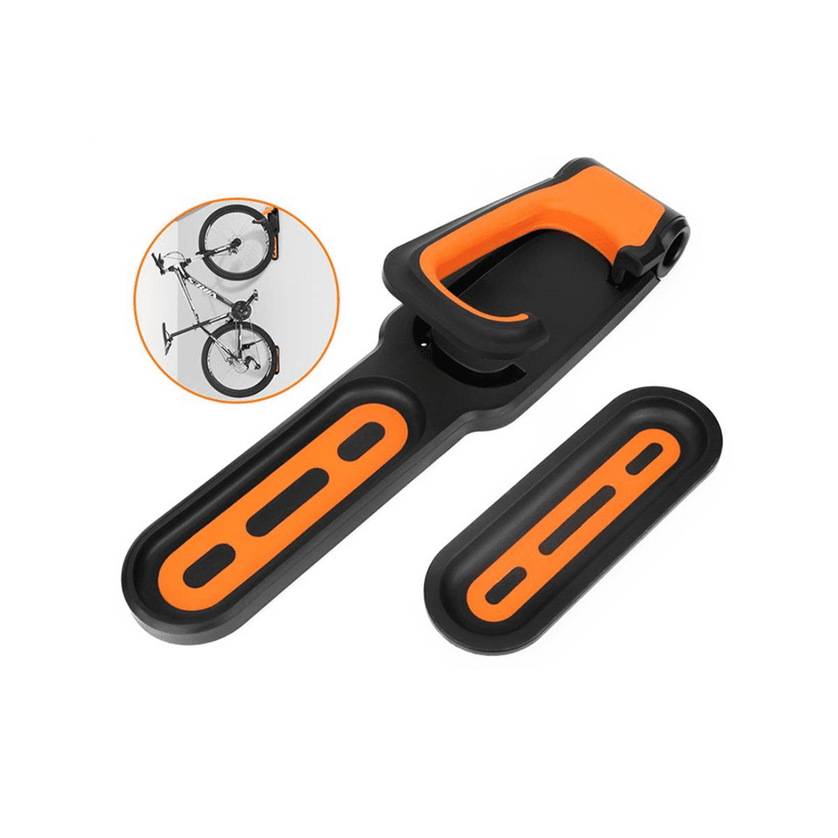 Click here for Unbranded Bicycle Wall Hooks Foldable Wall Movable... prices