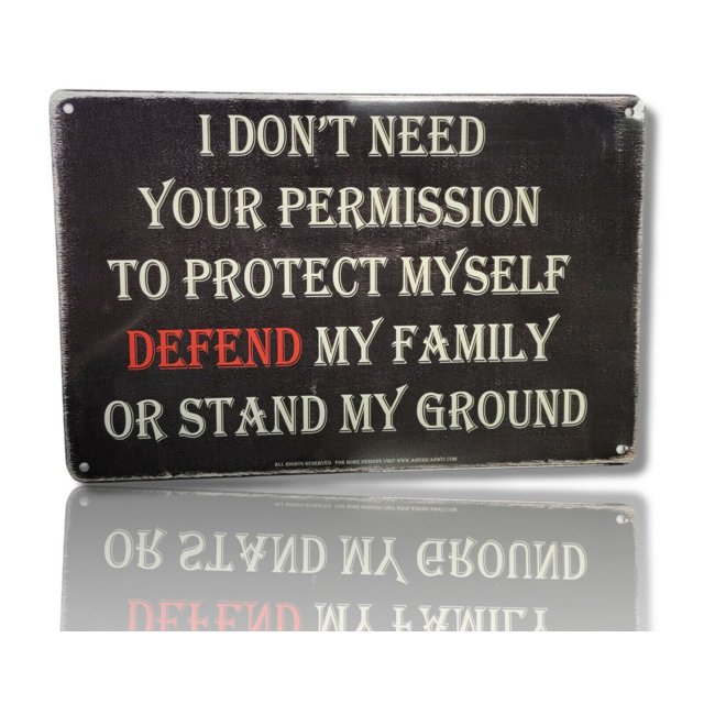 AMERICAN WIT (I Don't Need Your Permission To Protect Myself, Defend My ...