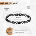 Magnetic Bracelet for Women, Titanium Steel Wristband Brazaletes for ...