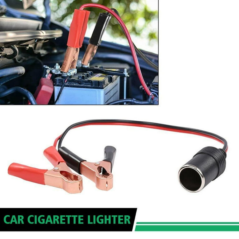 Cigarette lighter to alligator clips store