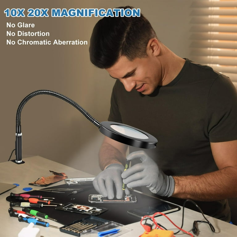 Lighted Magnifying Glass Blind