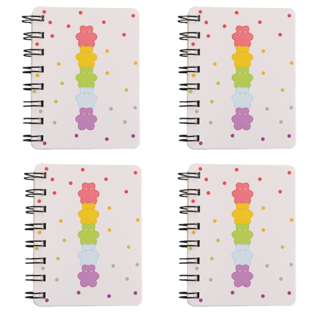 4 Packs Pocket Notebook, Memo Pads for Home Office Accessories ...