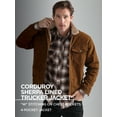 Wrangler Men's Corduroy Sherpa Lined Trucker Jacket - Walmart.com