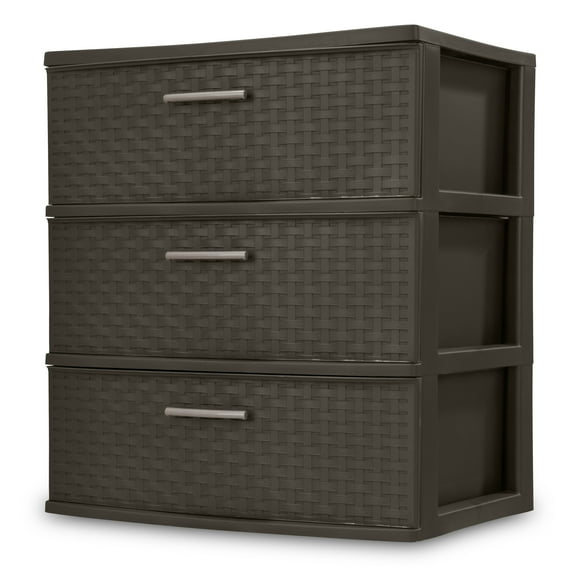 3 Drawer Plastic Storage