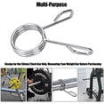 Spring Clip Collars 2 Inch Olympic Barbell Clamps Dumbbell Clips Weight ...