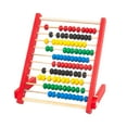 Addition and Subtraction Elementary Kids 10 Row Wooden Counting Frame ...