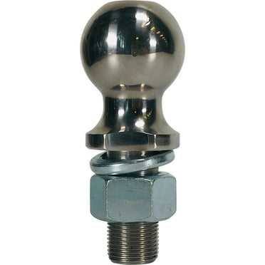 Seachoice Stainless Steel Class IV Trailer Coupler Ball with 1" x 2-1/8 ...